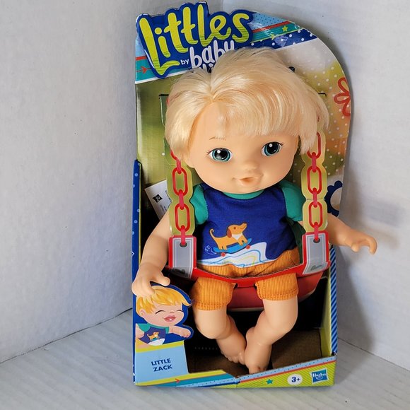 Hasbro | Toys | New Littles Baby Alive Little Zack Body Doll Blonde ...